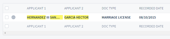Finding your Marriage License – GovOS Cloud Search Knowledgebase